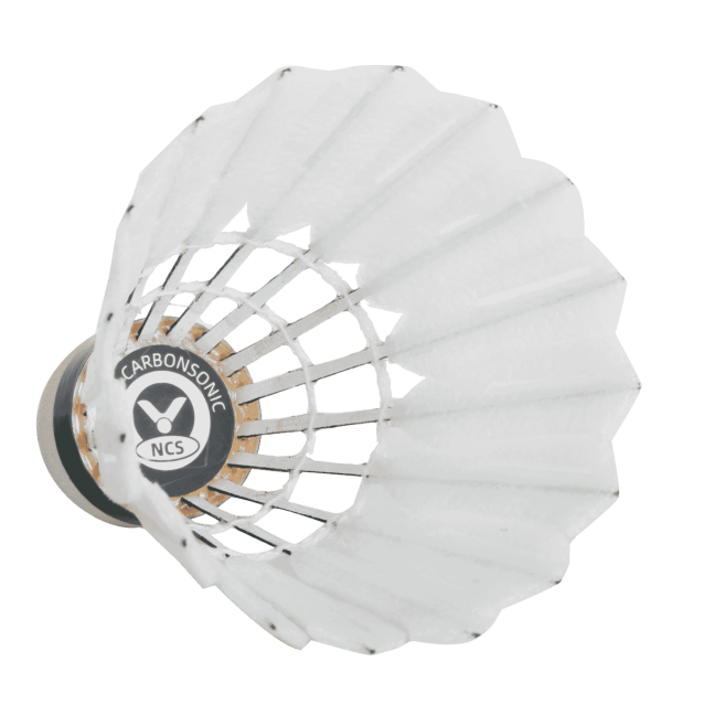 Synthetic Shuttlecocks - New Carbonsonic - 12 Pieces - Victor